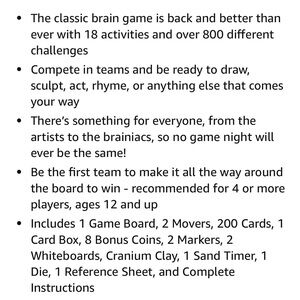 Cranium | Toys | New Cranium Classic Board Game E35 | Poshmark